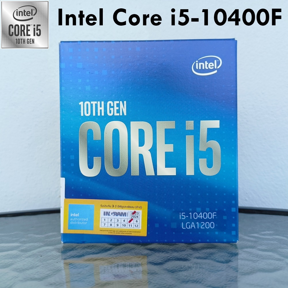 CPU (ซีพียู) INTEL CORE I5-10400F 2.9 GHz (SOCKET LGA 1200) ประกัน ...