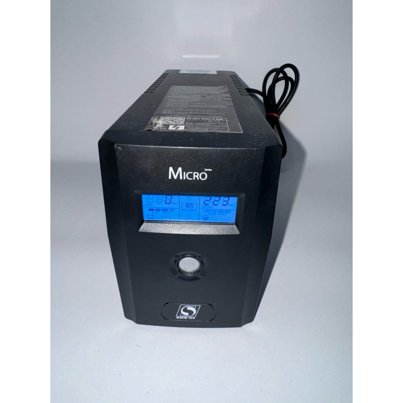 UPS เครื่องสำรองไฟมือสอง (second hand) SUN UPS Micro 1000VA/500W สินค้า ...