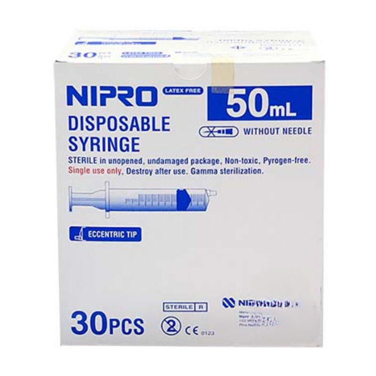 Nipro Disposable Syringe (1กล่อง) กระบอกฉีดยา นิโปร ไซริงค์ ขนาด 1 3 5 ...
