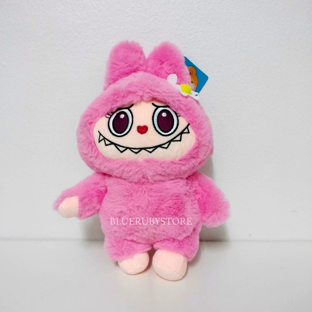พร้อมส่ง ตุ๊กตาลาบูบู้ Labubu 10-12นิ้ว ราคาถูก | Shopee Thailand