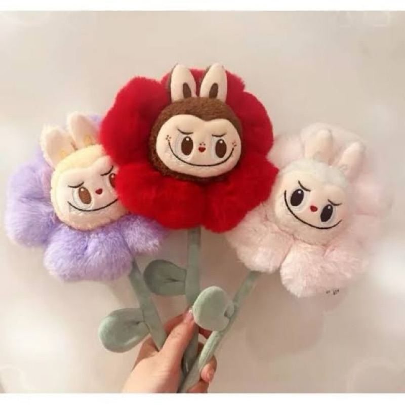 ของแท้100%พร้อมส่ง Labubu Flower Popmartดอกไม้ลาบูบู้ดอกไม้ตุ๊กตา ...