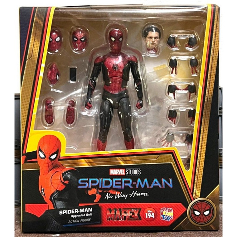 Mafex No.194 SPIDER-MAN UPGRADED SUIT (NO WAY HOME) | Shopee Thailand