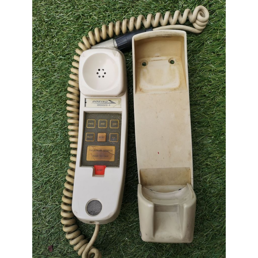 Cabin interphone system Boeing B747-200 , B747-300 Handset | Shopee ...