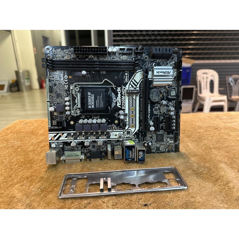 MAINBOARD (เมนบอร์ด) 1151 ASROCK B250M-HDV | Shopee Thailand