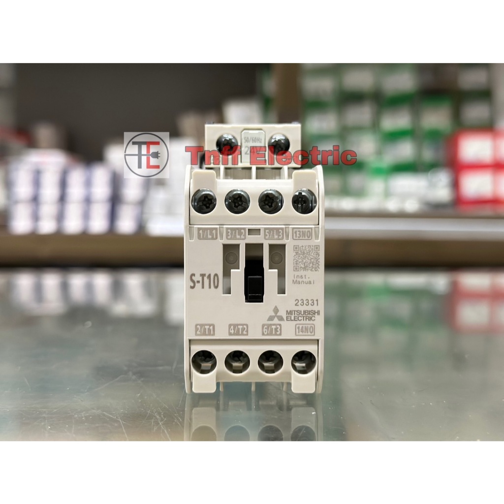 Mitsubishi S-T10 (คอยล์ 24V, 48V, 110V, 220V, 380V) Magnetic แมกเนติก คอนแทคเตอร์ | Shopee Thailand