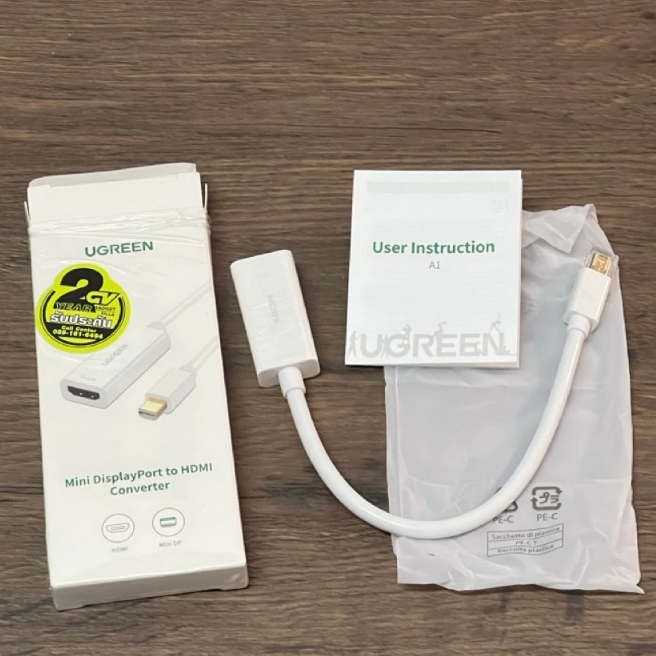 Ugreen Minidis play Port (DP) to HDMI | Shopee Thailand