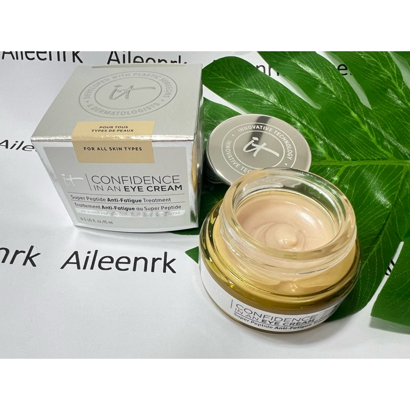 it cosmetics it cosmetics : Confidence in AN Eye Cream 15ml | Shopee ...