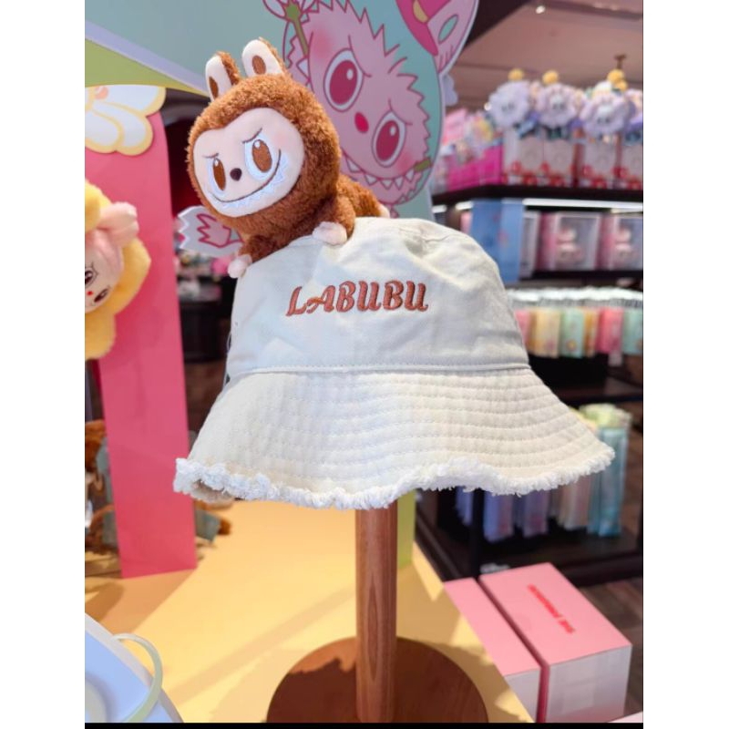 พร้อมส่ง!!! หมวก Labubu หมวกบัคเก็ตลาบูบู้ หมวกลาบูบู้ ดอกไม้ลาบูบู้ ...