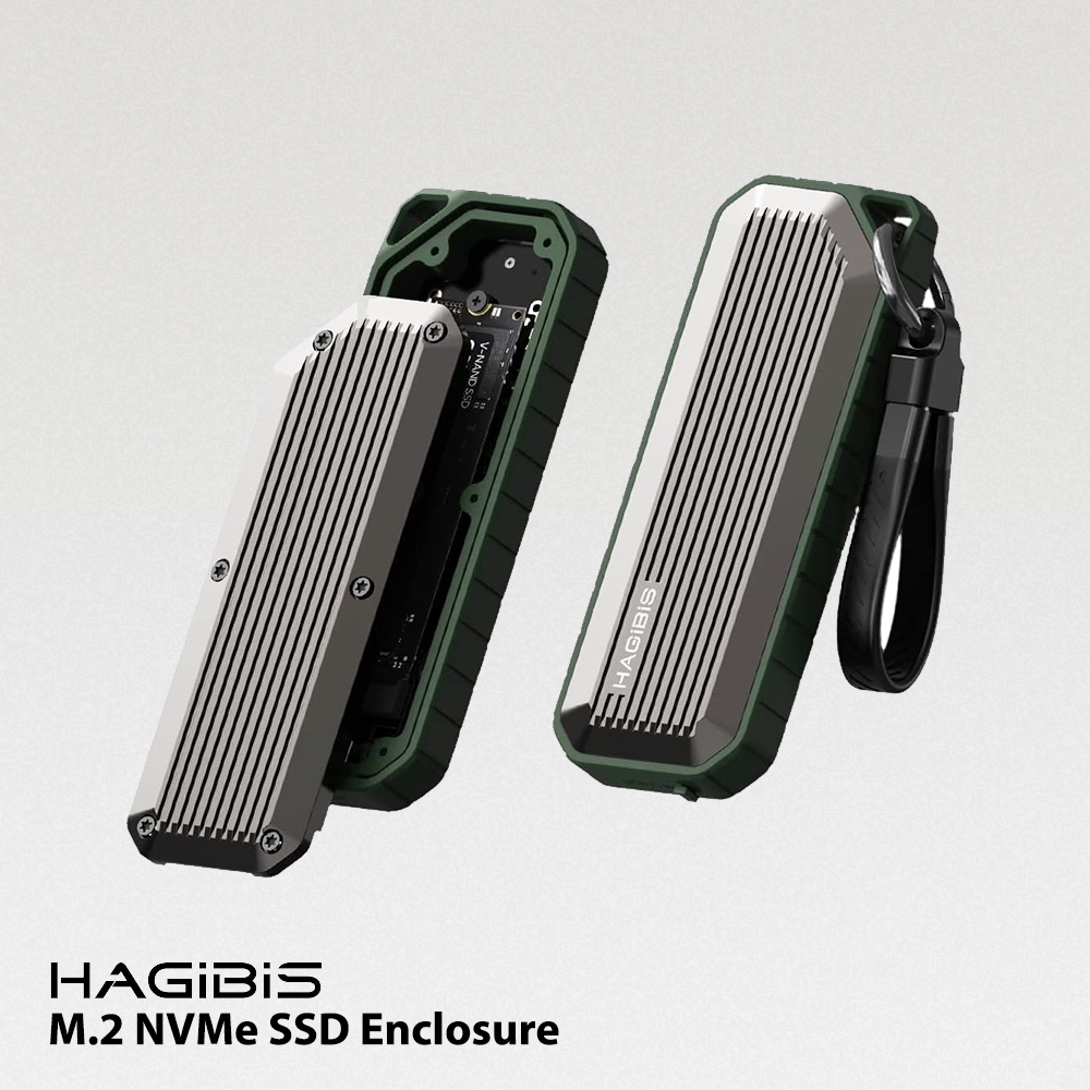 Hagibis Portable SSD Enclosure กล่องสำหรับแปลง NVMe SSD ให้เป็น ...