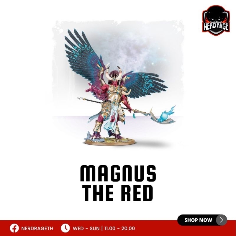 [Games Workshop] [Warhammer 40k] Magnus The Red | Shopee Thailand