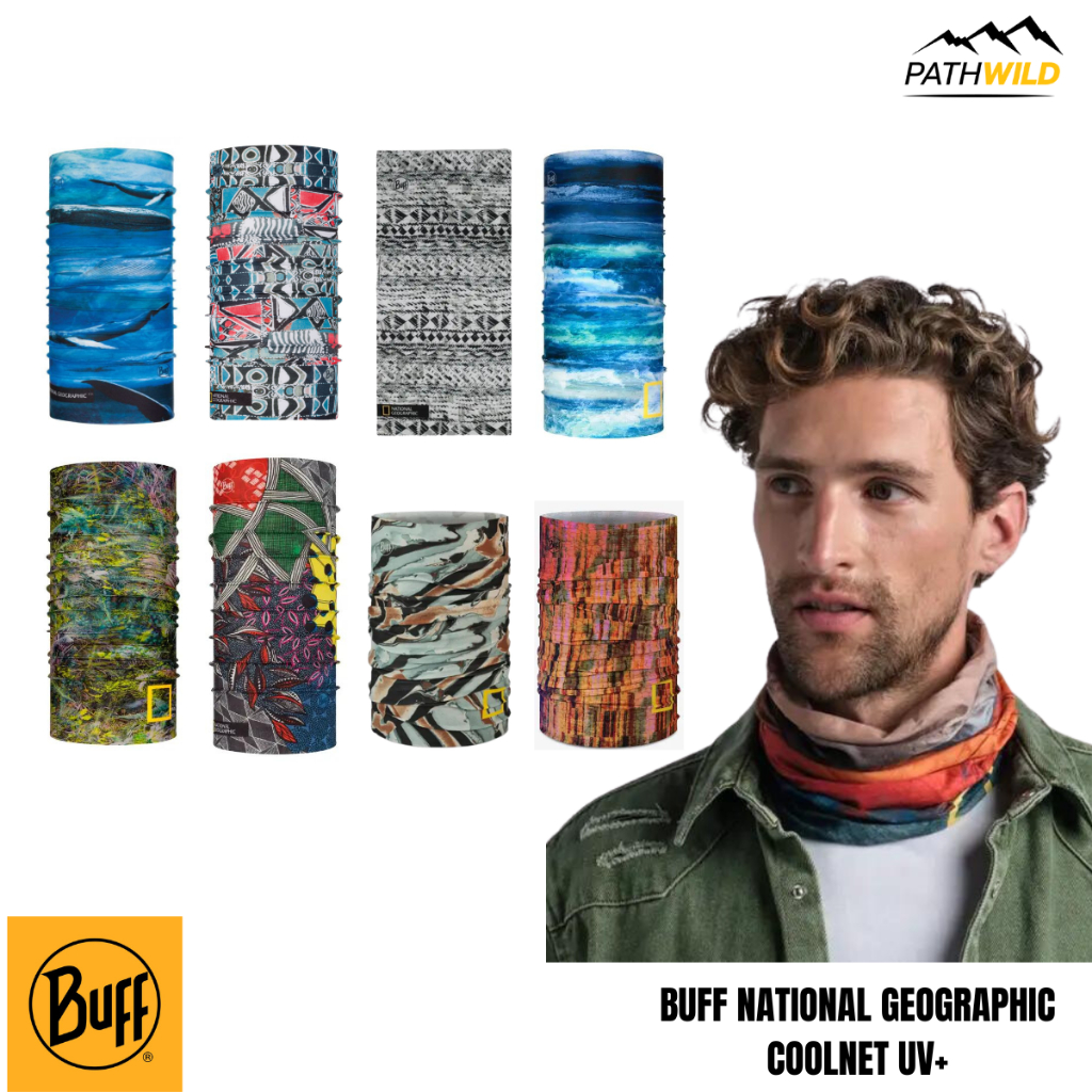 BUFF COOLNET UV+ NATIONAL GEOGRAPHIC ผ้าบัฟอเนกประสงค์ สามารถสวมใส่ได้ ...