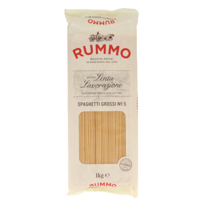 รุมโม สปาเก็ตตี้ กรอสซี่ เบอร์5 500ก , 1กก - Spaghetti pasta No. 5 ...