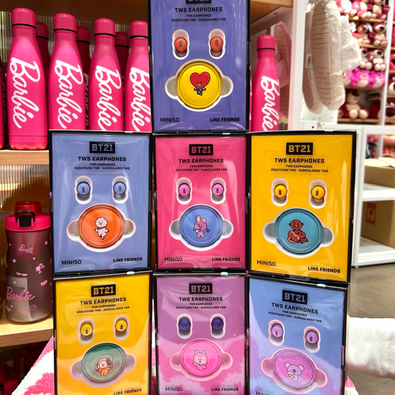 MINISO & BT21 (BTS) หูฟังฟังไร้สายรุ่นT310 360mAh ของมีจำนวนจำกัด พร้อม ...