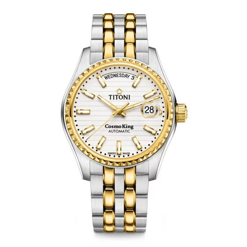 Titoni Luxury Gents Watch - Cosmo Model: 797 SY-695 | Shopee Thailand