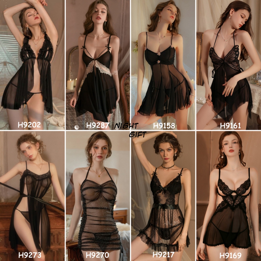 ชุดนอนเซ็กซี่ 👗เดรสลูกไม้ หลากหลายสไตล์และราคาที่เอื้อมถึง🚚ส่งไวจากไทย1-3วัน （新款蕾丝） | Shopee ...