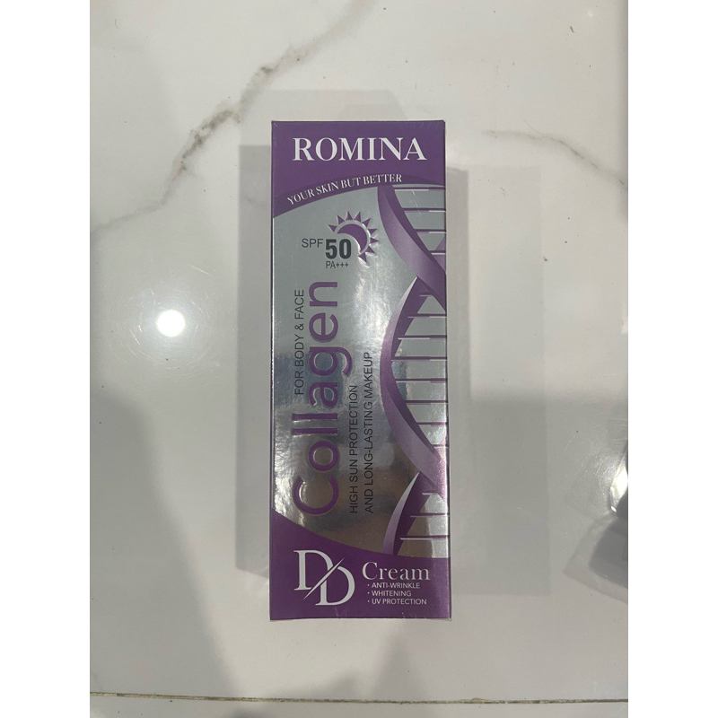 แพ็คเกจใหม่ Romina Collagen DD Cream 100ml (สีม่วง) | Shopee Thailand