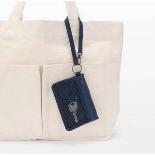 มูจิ กระเป๋าซิปใส่ของอเนกประสงค์ขนาดเล็กมีสายคล้อง - MUJI Polyester ...