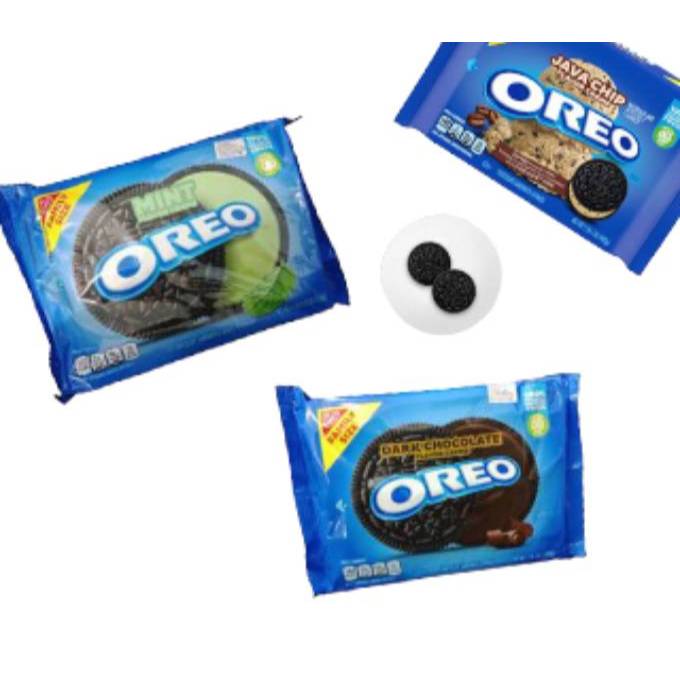 Nabisco Oreo Chocolate Sandwich Cookies creme flavor มี 3 รส | Shopee ...