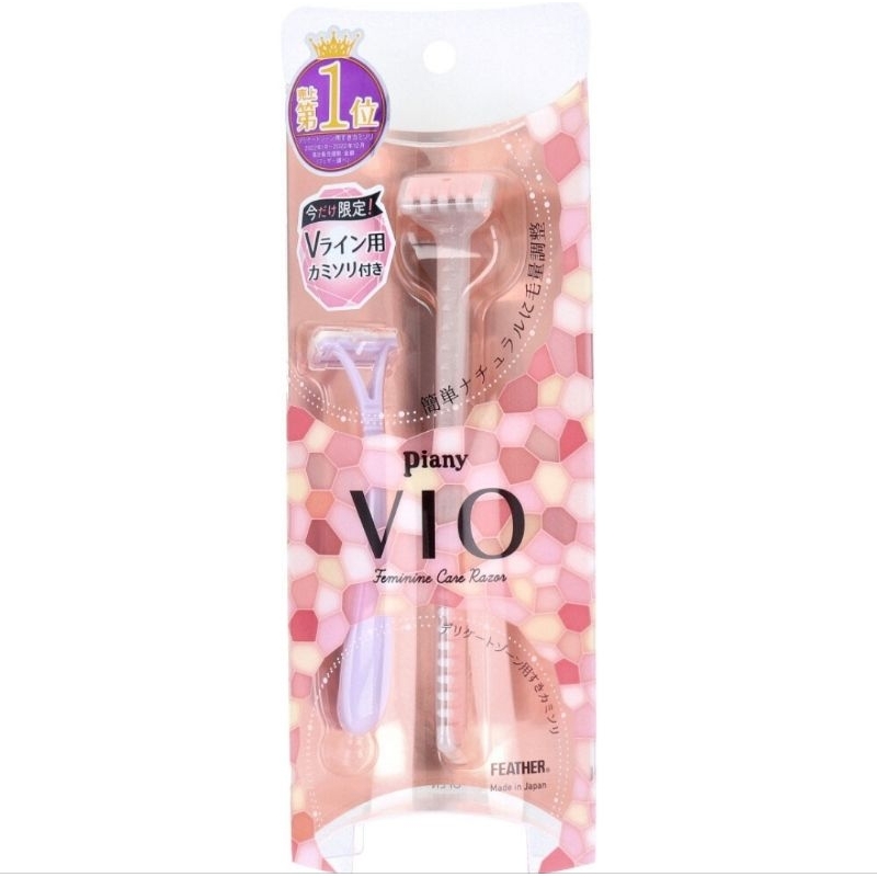vio feminine care razor for delicate zone feather japan | Shopee Thailand