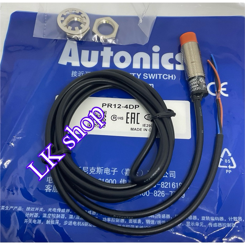 PR12-4DP sensor เซ็นเซอร์ Proximity 12มิล ชนิดPNP-NO 3สาย ไฟเลี้ยง12-24VDC | Shopee Thailand