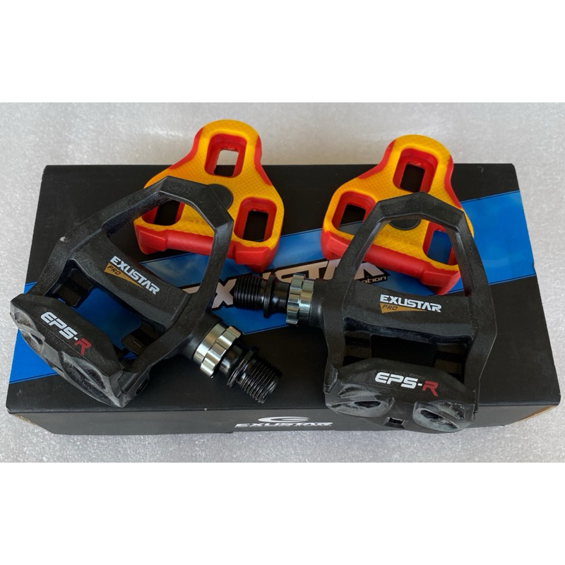 บันไดคลีทจักรยานเสือหมอบ EXUSTAR E-PR200 แถมคลีทสำรองสีแดง | Shopee ...