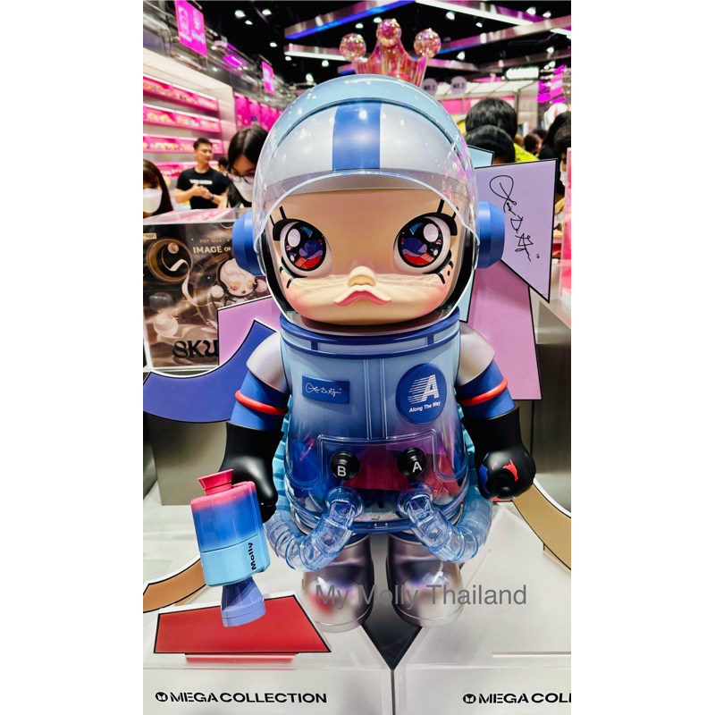 POP MART Mega Space Molly 400% Louis De Guzman ของแท้!! พร้อมส่ง!! ยังไม่ได้แกะซีล!! | Shopee ...