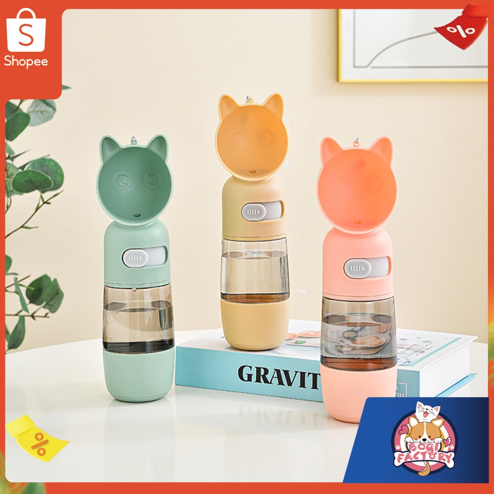 Boqi Factory พร้อมส่ง ที่ให้น้ำสัตว์เลี้ยงแบบพกพา กระบอกน้ำพกพา ที่ให้ ...