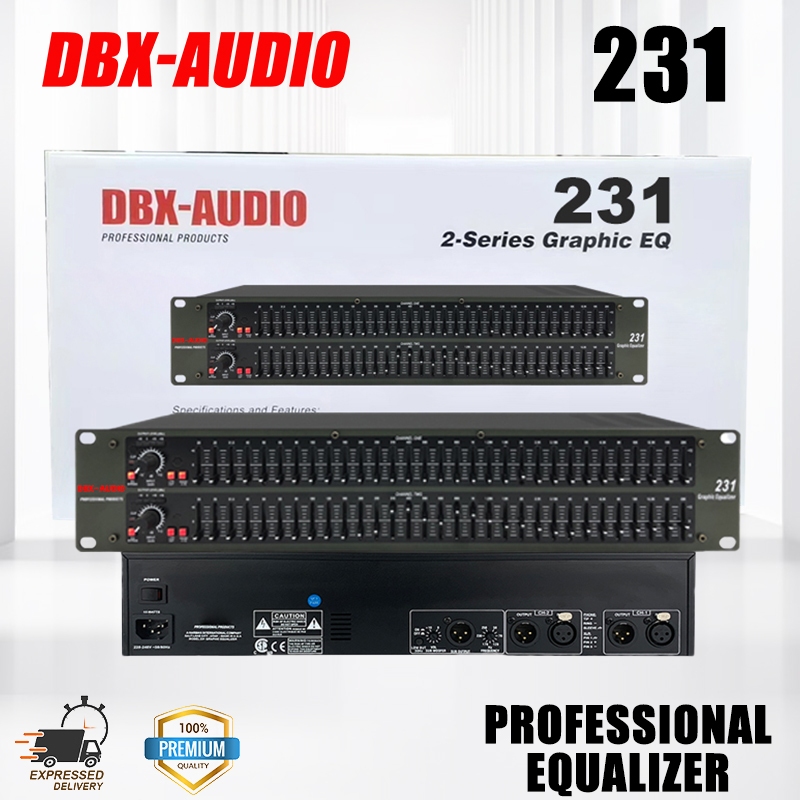 DBX-AUDIO EQ215 /215S/231/231S/215SUB/231SUB/2231 มีช่องกรองสูงสองช่อง ซึ่งสามารถกำจ อีควอไล ...