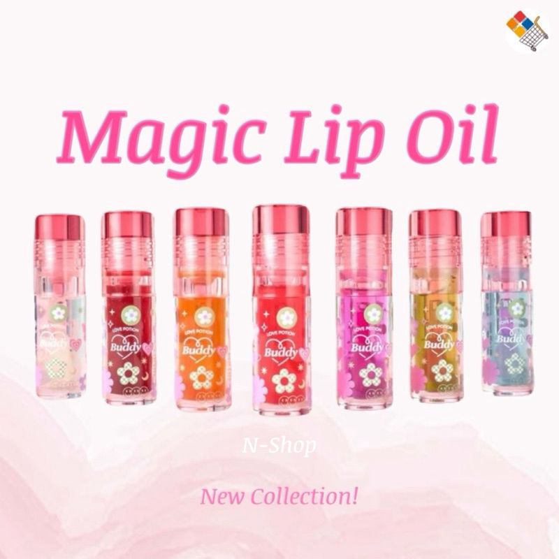 BUDDY! MAGIC LIP OIL เมจิก ลิปออยล์ 3.5 กรัม Love Potion | Shopee Thailand