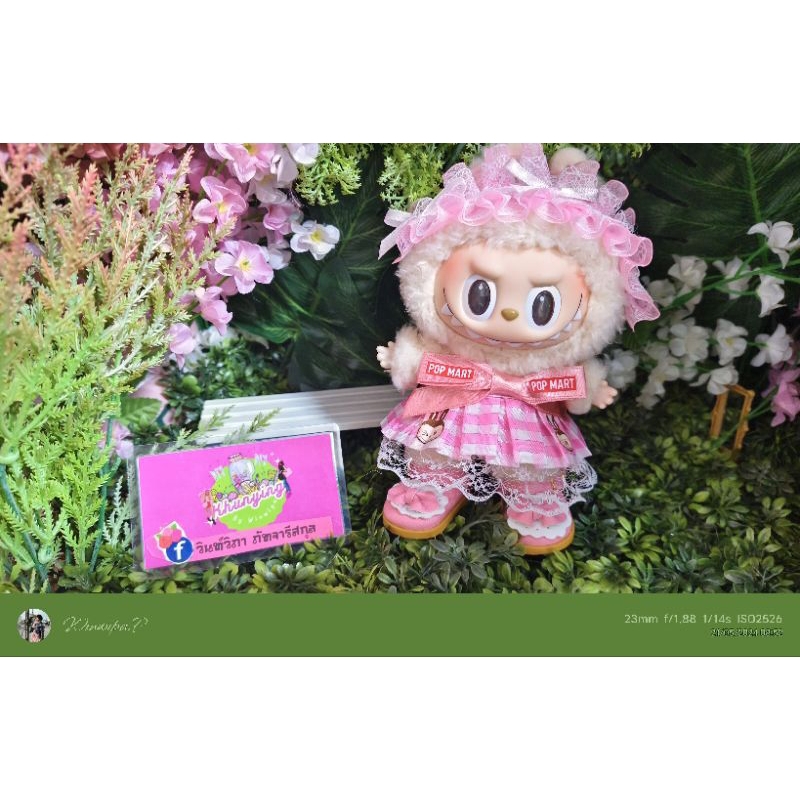 ชุดตุ๊กตาBao-Ao Ozai Labubu Baoao Upsetduck+คาดผมพร้อมส่งจากไทย ...