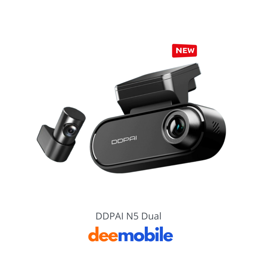 DDPAI N5 Dual Front and Rear Dash Cam 4K +1080P Full HD Car Camera ADAS ...