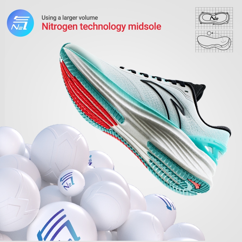 ANTA A Tron 5 Women Running Shoes Nitroedge รองเท้าวิ่งผู้หญิง ...