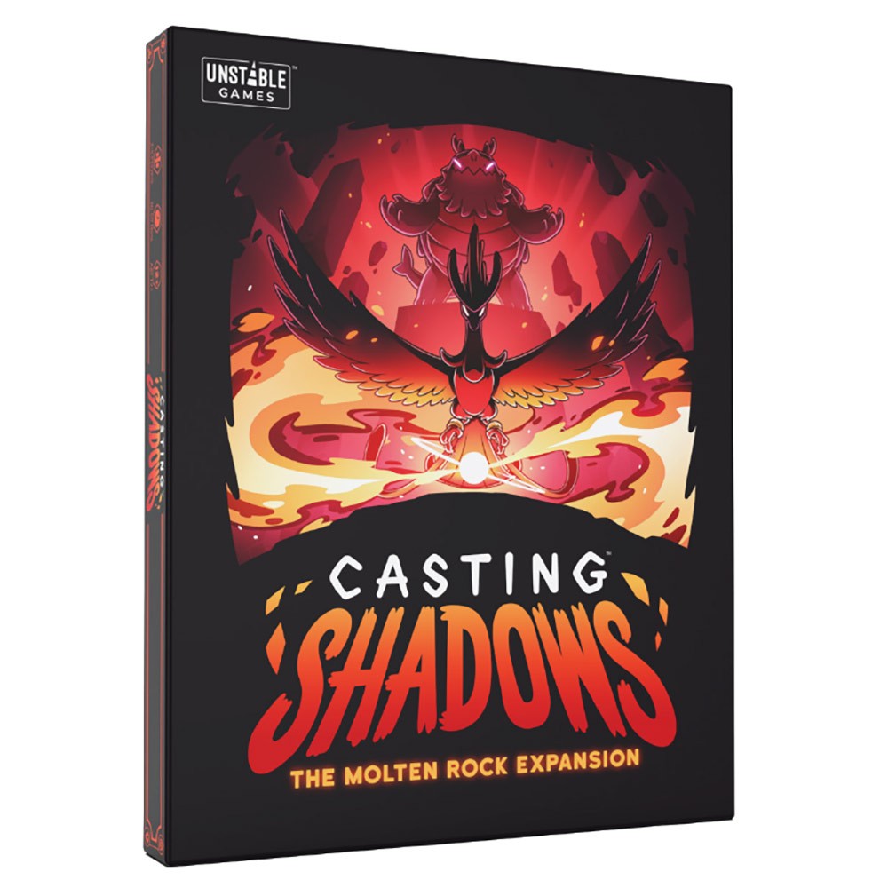 Casting Shadows: The Molten Rock Expansion + Meeple & Wooden Token Set ...