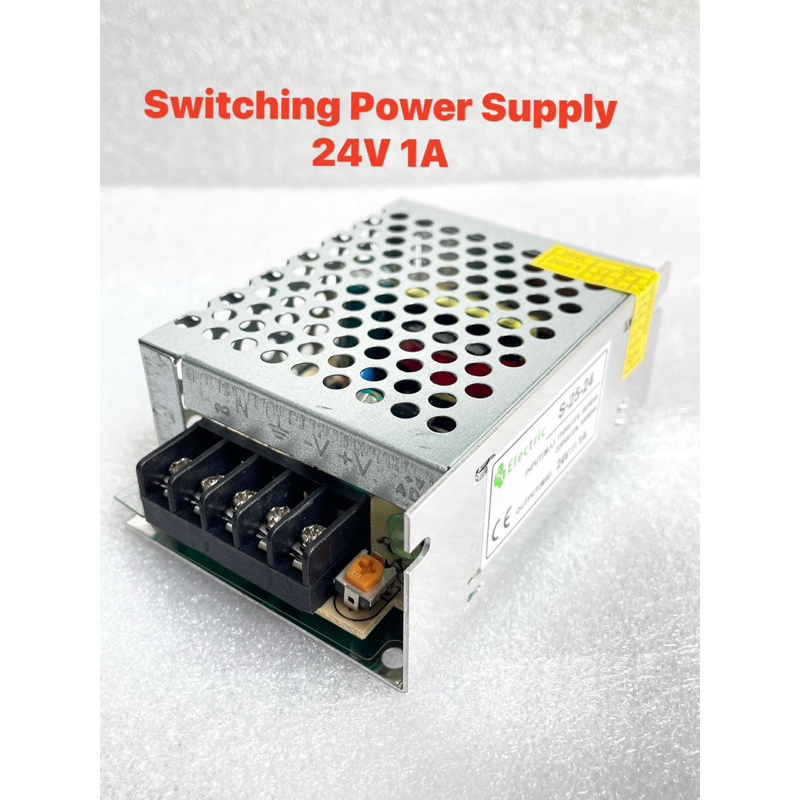Switching Power Supply 24V 1A (แพ็ค1ตัว) ตัวแปลงแรงดันไฟฟ้า MODEL:S-25 ...