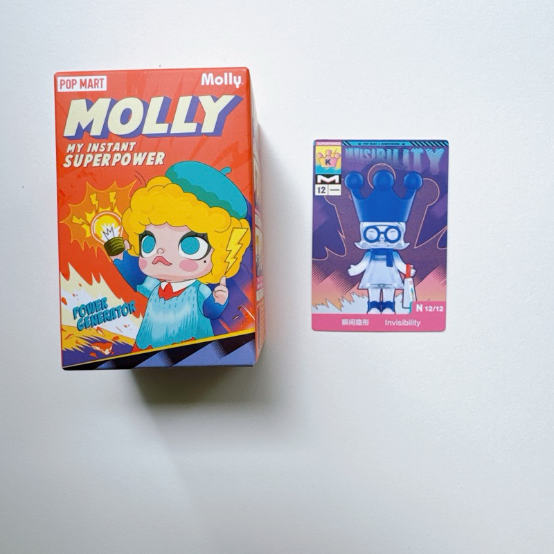 POPMART MOLLY My Instant Superpower - Invisibility | Shopee Thailand