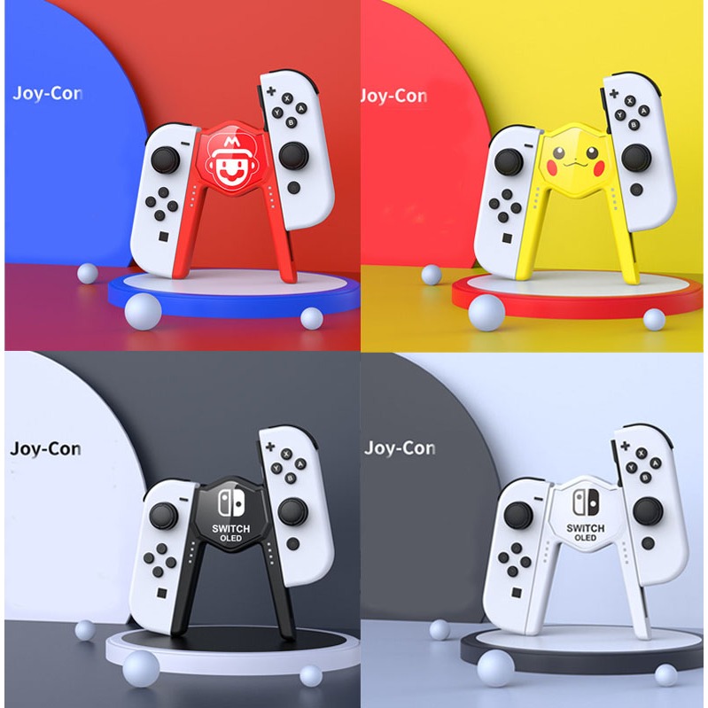 Nintendo Switch Handle Grip สามารถติดตั้งได้โดยไม่ต้องถอด Silicone Joy ...