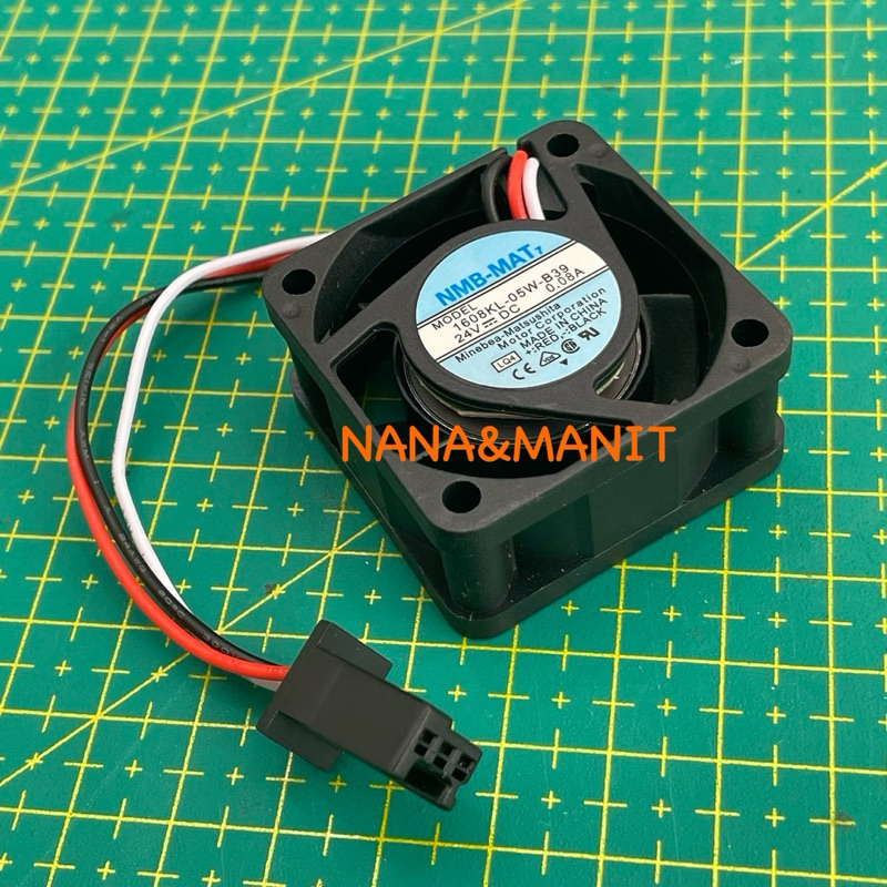 1608KL-05W-B39 24VDC 0.08A 40*40*20MM 3สาย พัดลมเครื่องFANUC แจ็คพิเศษ แท้ ราคาต่อตัว | Shopee ...