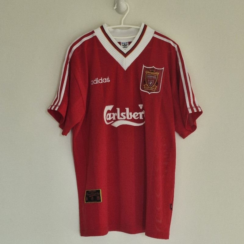 [Used] ADIDAS x LIVERPOOL 1995/96 Home Kit Size XL อก 44/46 นิ้ว ...