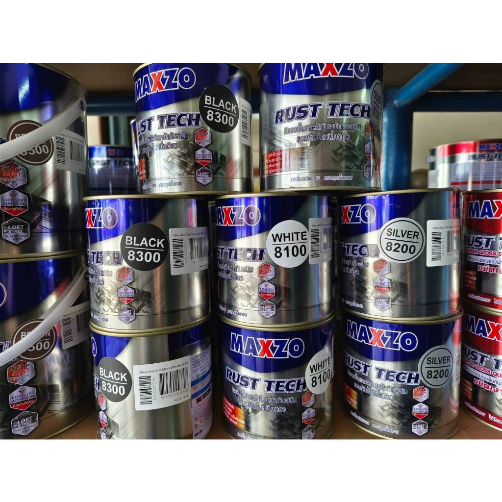 MAXZO สีแมกโซ่ รัสท์แทค 2in1 ชนิดด้าน | Shopee Thailand