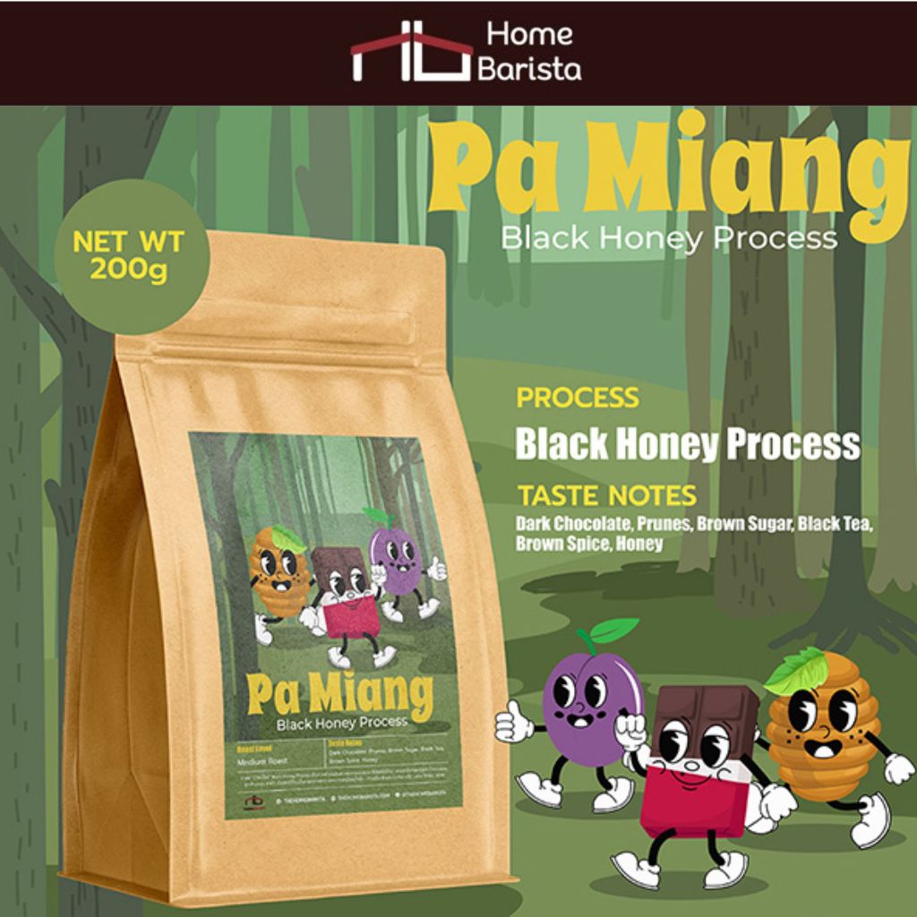 [Roasted Bean] เมล็ดThai Single Origin คั่วระดับ filter “Pa Miang” ป่า ...