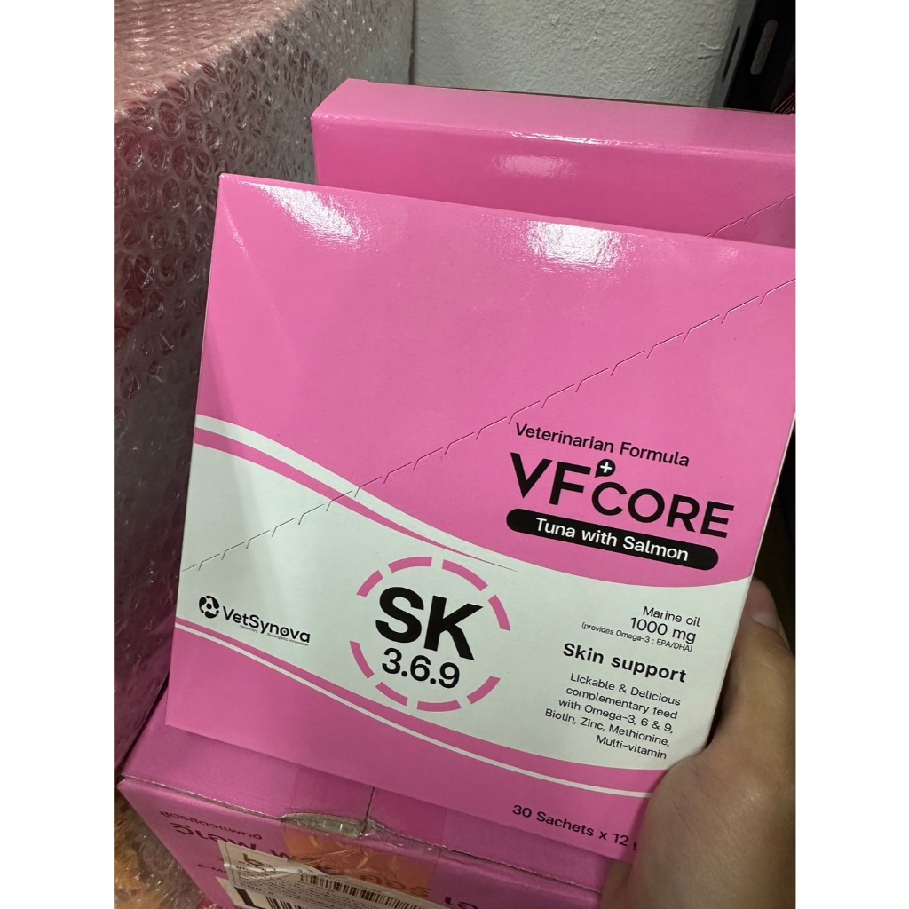 Vf core ขนมแมวเลียที่มีประโยชน์ VFcore บำรุงร่างกายสุนัขและแมว | Shopee Thailand