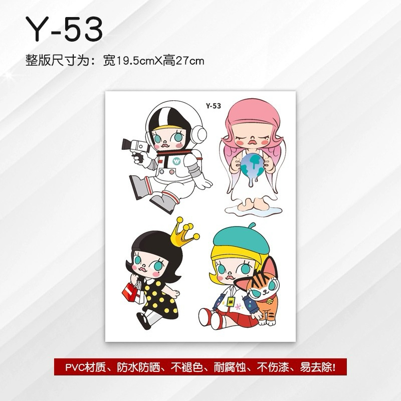 [พร้อมส่ง🇹🇭] สติกเกอร์ติดiPad Computer ลายKuromi/Cinnamon Roll/Molly ...