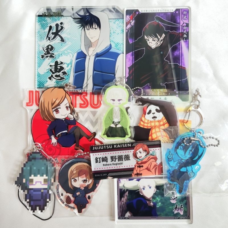 Standy Acrylic สแตนดี้อะคริลิค การ์ด พวงกุญแจ เข็มกลัด Jujutsu Kaisen ...