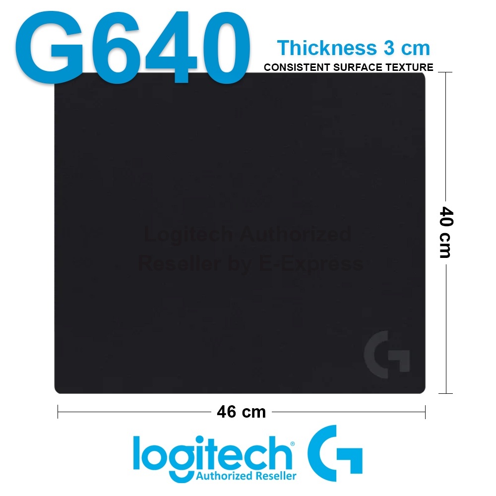 ⚡️แผ่นรองเมาส์เกมมิ่ง⚡️Logitech G640 / G440 / G240 Large Cloth Gaming Mouse Pad | Shopee Thailand