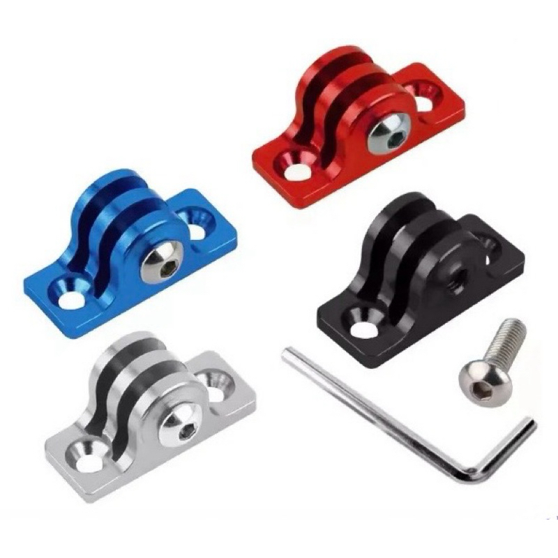 Metal Flat Bottom Connection Bracket for Gopro , Action camera ขา ...