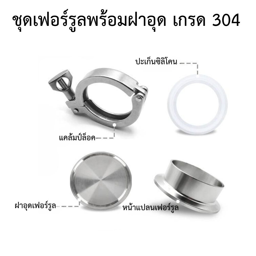 ชุดเฟอร์รูลพร้อมฝาอุด Ferrule End Cap SS304 | Shopee Thailand