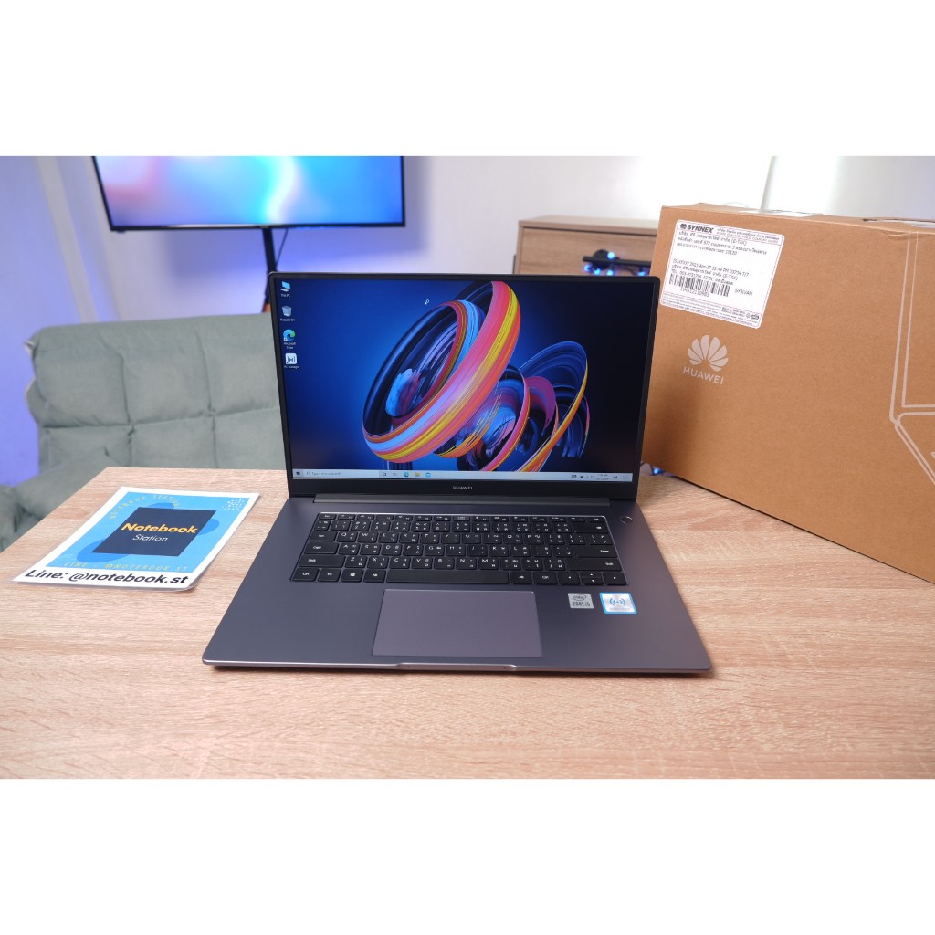(ของใหม่)Huawei Matebook D15 i5-10210U Ram16 SSD512 จอ15.6 FHD IPS สเปค ...
