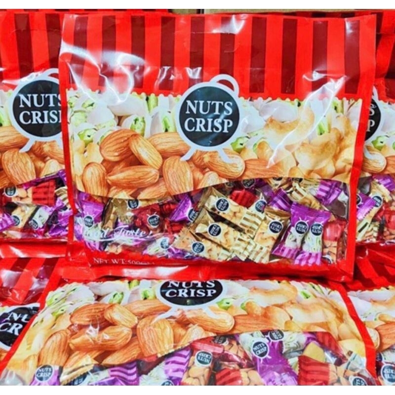 ขนมถั่วตุ๊บตั๊บ ตรานัท คริสป์ (Nuts Crisp Brand) ขนาด 250 และ 500 กรัม | Shopee Thailand