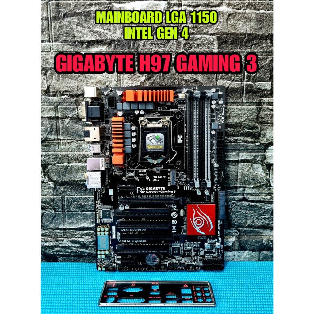 (ร้านในไทย) เมนบอร์ด 1150 รองรับ CPU INTEL GEN 4 ** มีของพร้อมส่งทันที ...