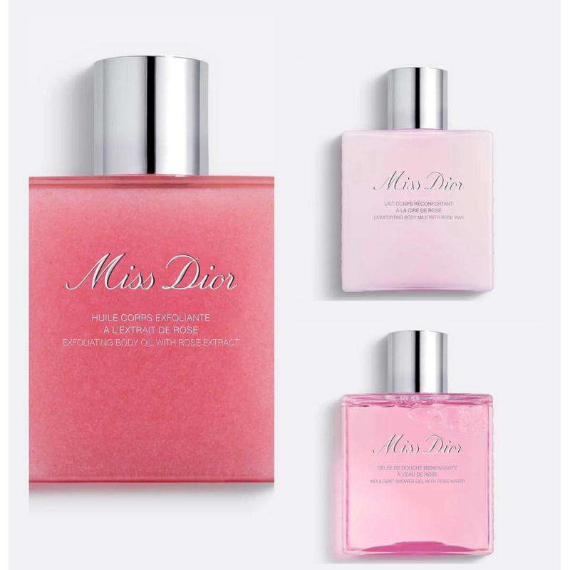 แท้ป้ายไทยถูกมากบ้าบอ the new MISS DIOR body lotion /shower gel /body ...